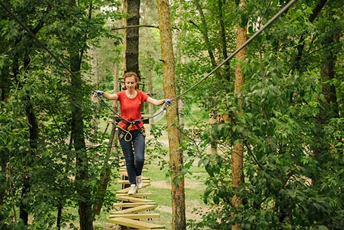Rope Course Therapy | Addiction Therapy Services for Women NC
